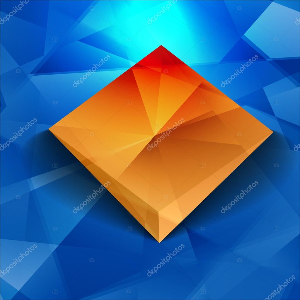Vector 3d banners and squares. Design Stock Vector Image by ©ikatod ...