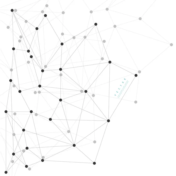 Vector network background abstract polygon triangle. Stock Vector Image ...