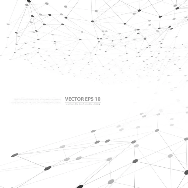 Vector network background abstract polygon triangle. Stock Vector Image ...