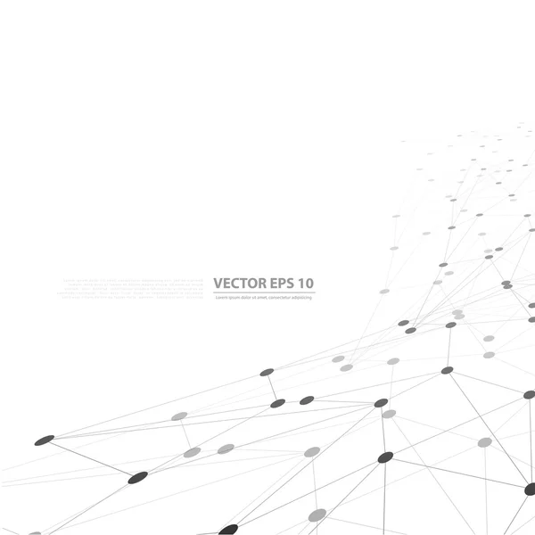 Vector network background abstract polygon triangle. Stock Vector Image ...