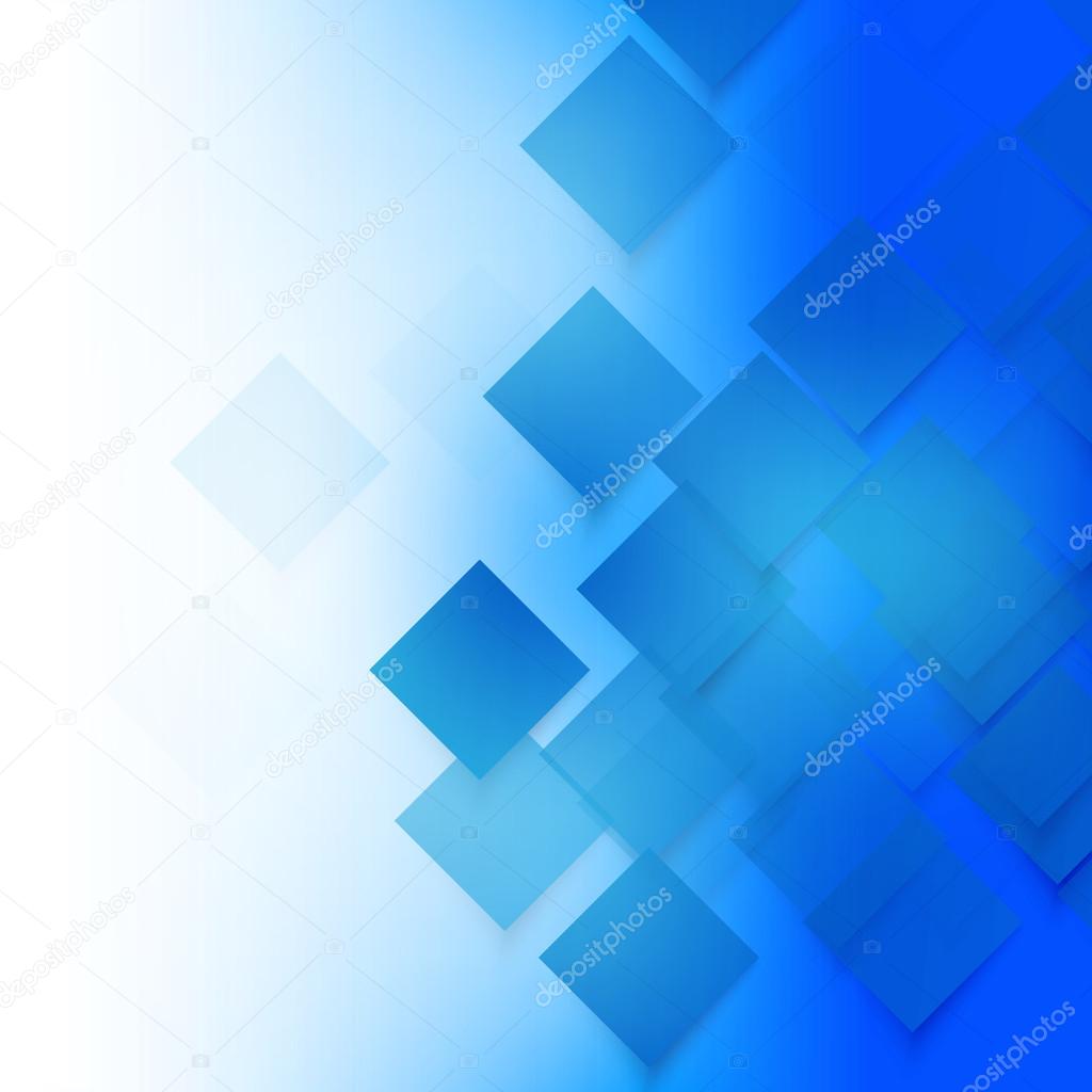 Vector blue squares. Abstract background. ⬇ Vector Image by © ikatod ...