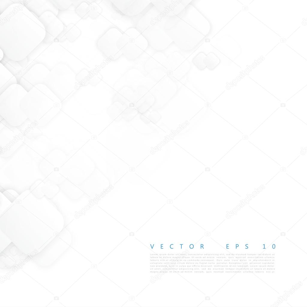 Vector white squares. Abstract background Stock Vector Image by ©ikatod ...