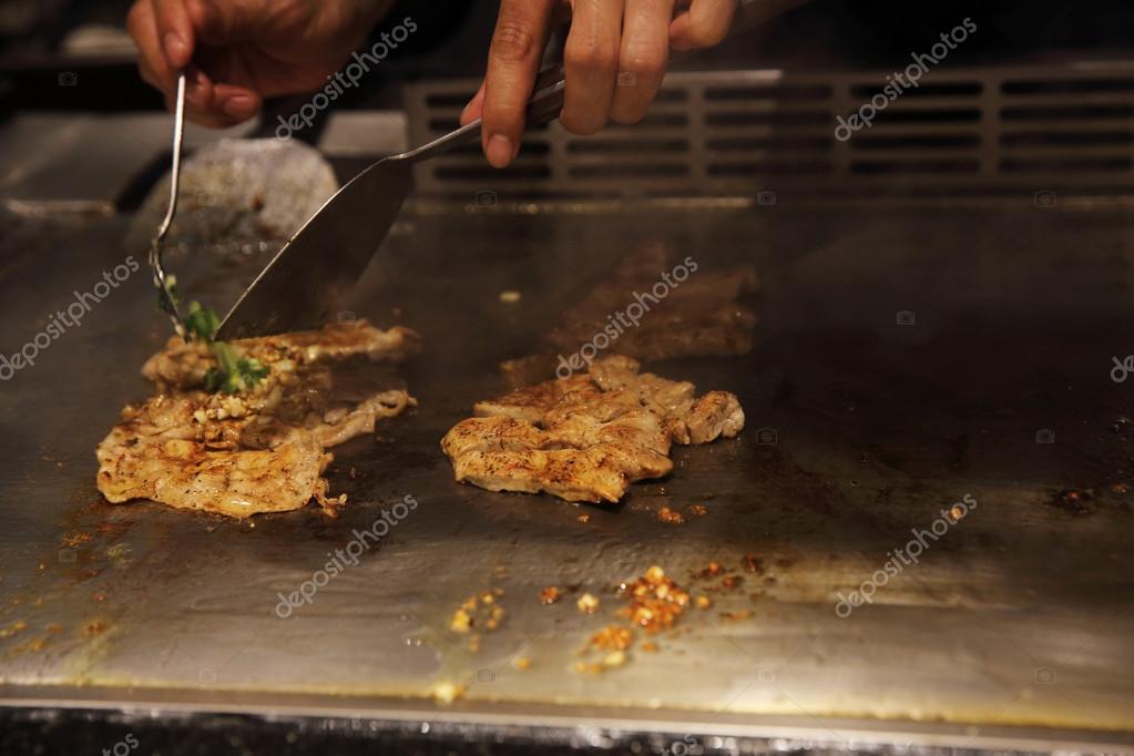 Carne de res con verduras teppanyaki Cocina japonesa 2024