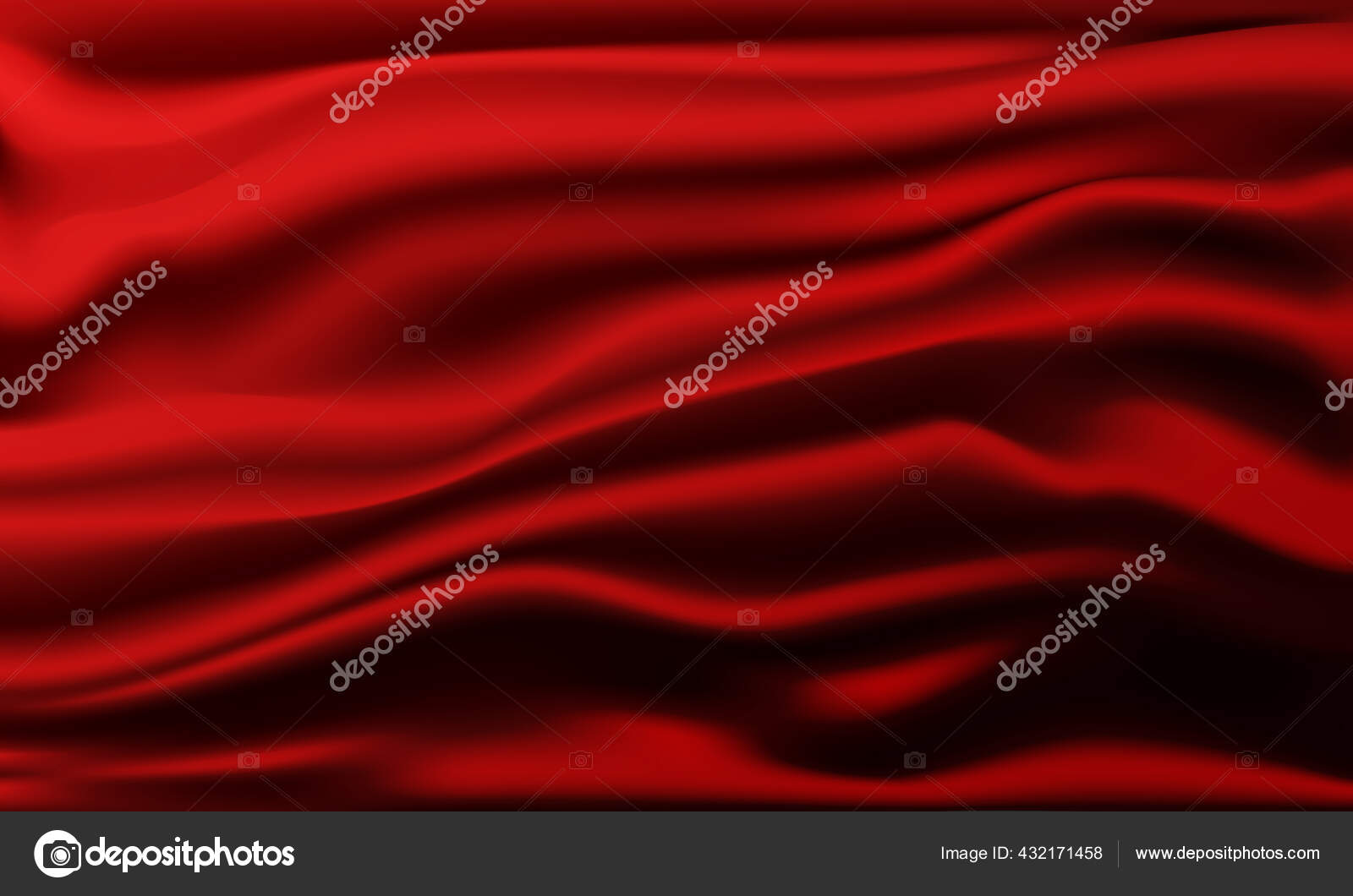 Abstract Red Cloth Vector Background Vector Illustration Stock Vector ...