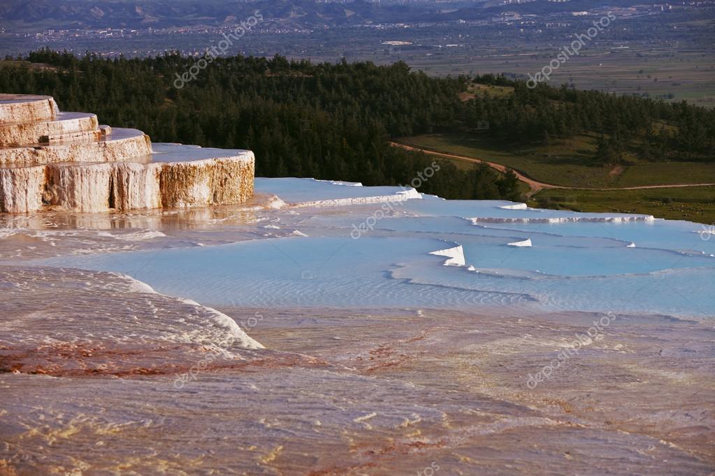 Pamukkale Pools in Turkey Stock Photo by ©creatista 103040434