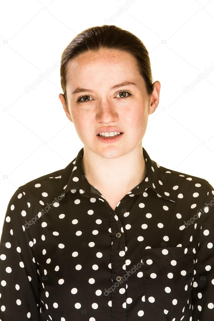 Appalled Young Woman Stock Photo by ©creatista 62734725