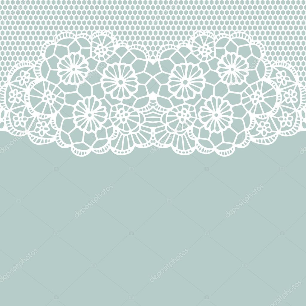 Textura De Tecido De Renda Branca