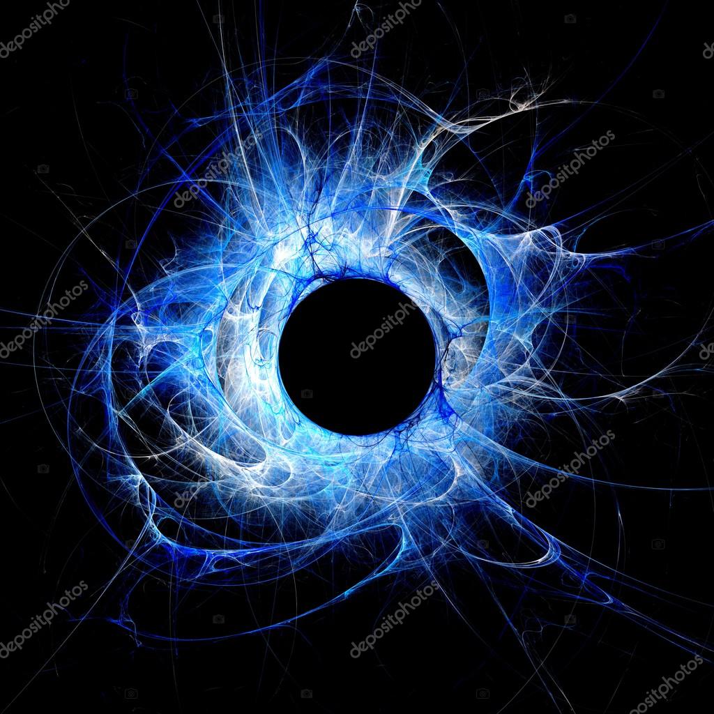 The eye of God - Solar Eclipse blue Stock Photo by ©fbatista72 69743225