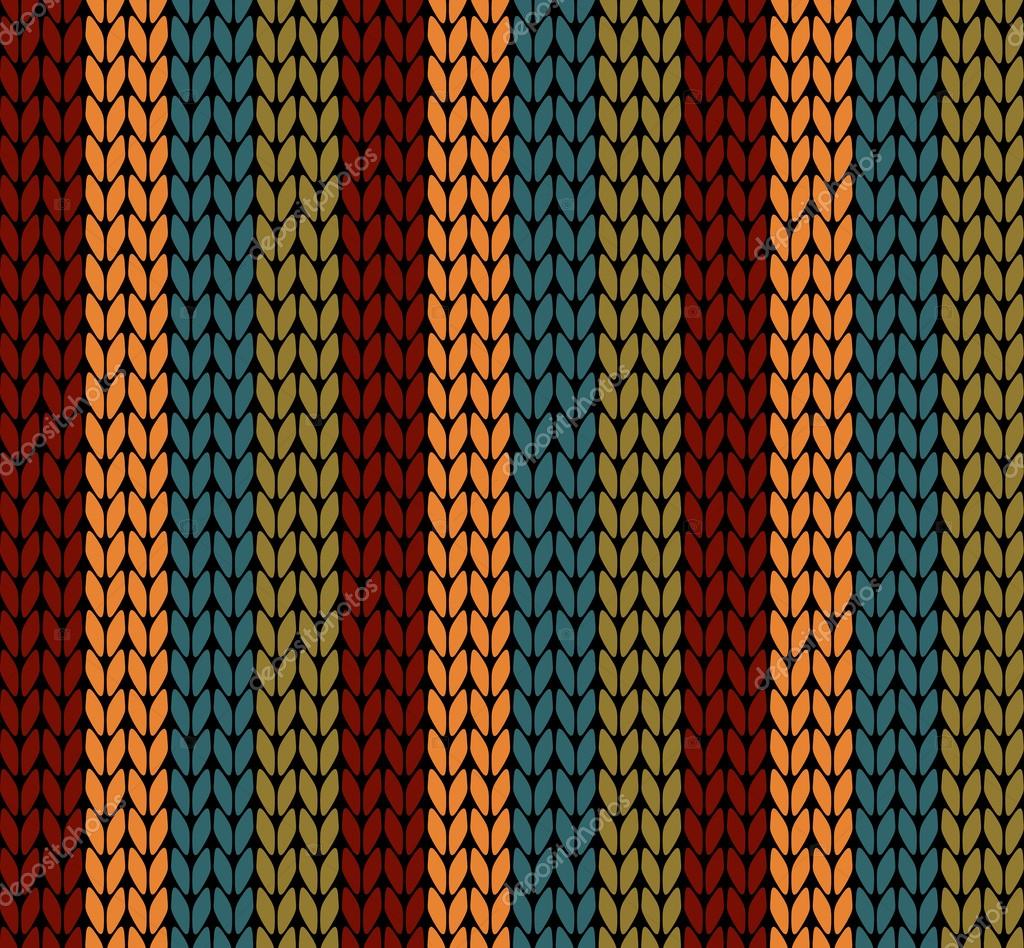 Seamless vector knitting pattern Stock Vector by ©WitchEra 99815042