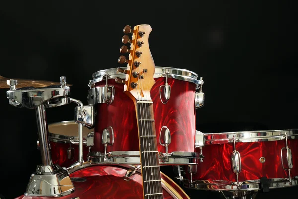 Musical instruments on stage - Stock Image - Everypixel