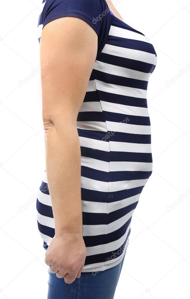 Chubby woman's body Stock Photo by ©belchonock 100788952