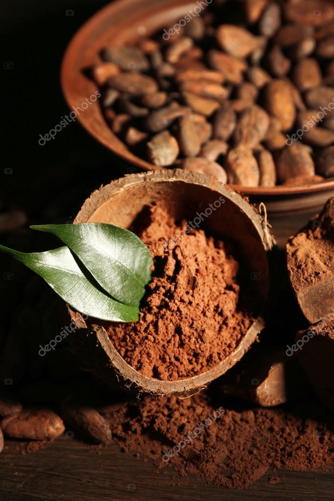 Bowl with aromatic cocoa Stock Photo by ©belchonock 100926134