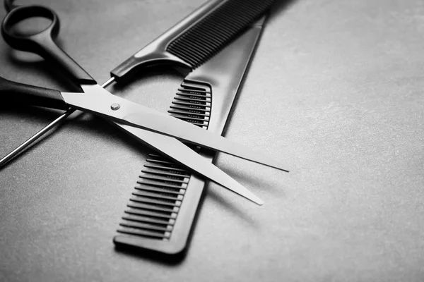 Barber set with two combs Stock Photo by ©belchonock 101076806