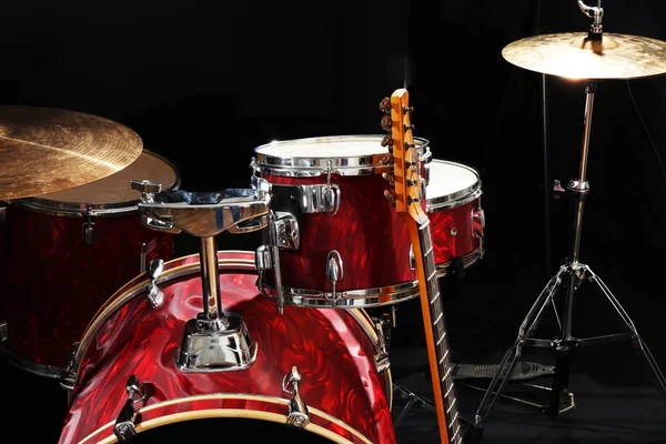 Musical instruments on stage - Stock Image - Everypixel