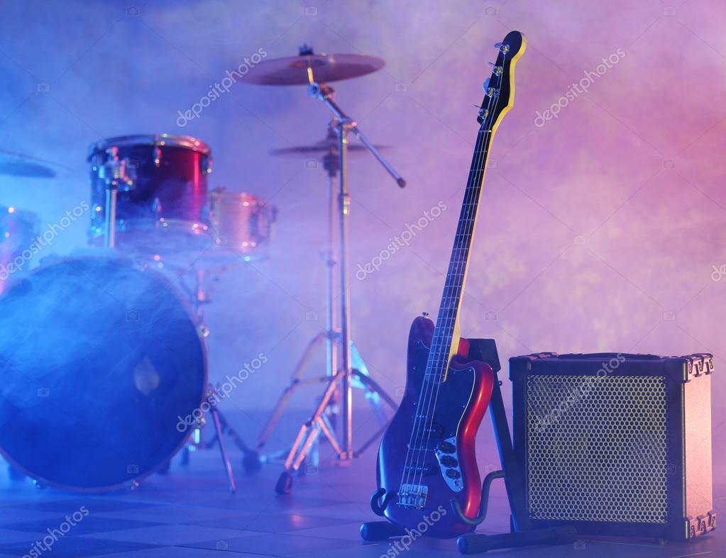 Rock Band Instruments Wallpaper