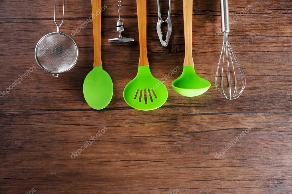 Set of kitchen tools — Stock Photo © belchonock #108202034