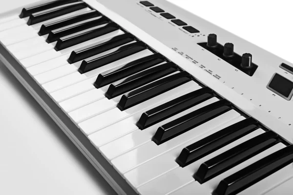 Wavy piano keyboard — Stock Photo © annamarynenko #3130674