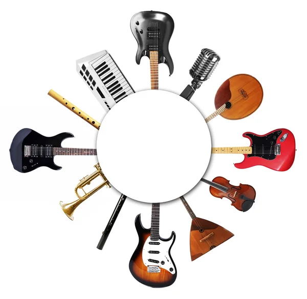 Collage de instrumentos musicales 2025