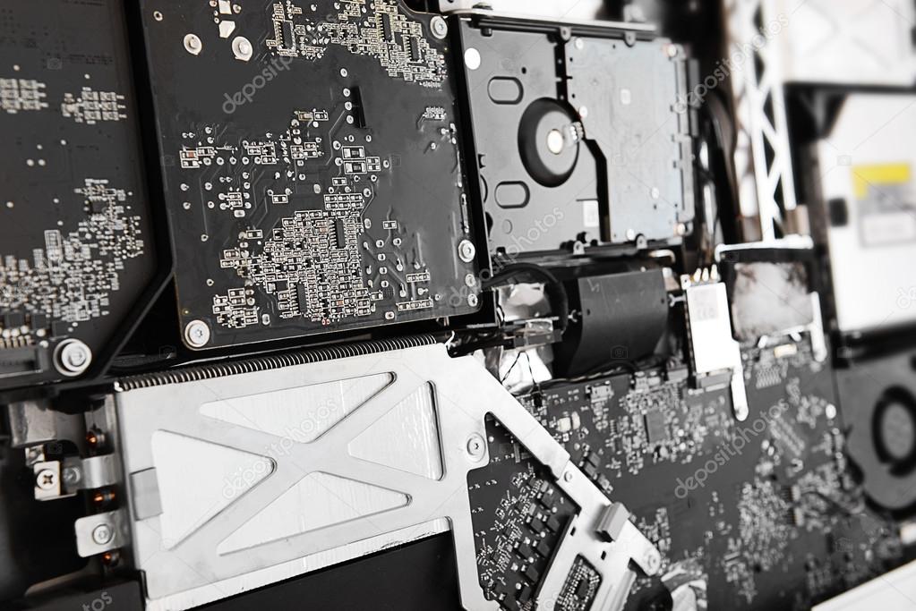 Disassembled computer monitor Stock Photo by ©belchonock 109993796