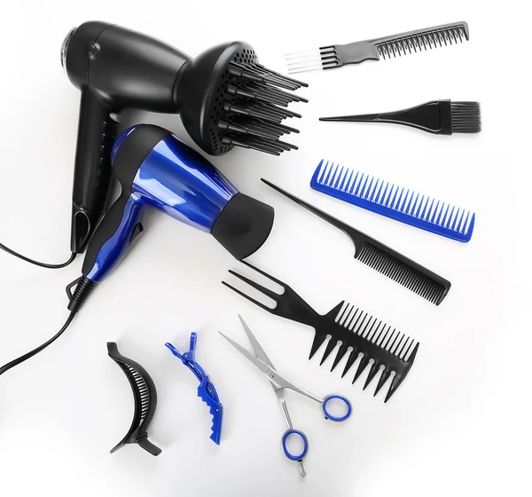 Barber set with tools Stock Photo by ©belchonock 106726328