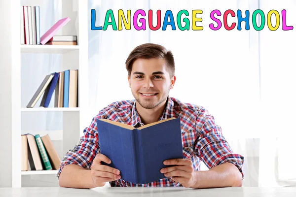 Language school concept - Stock Image - Everypixel