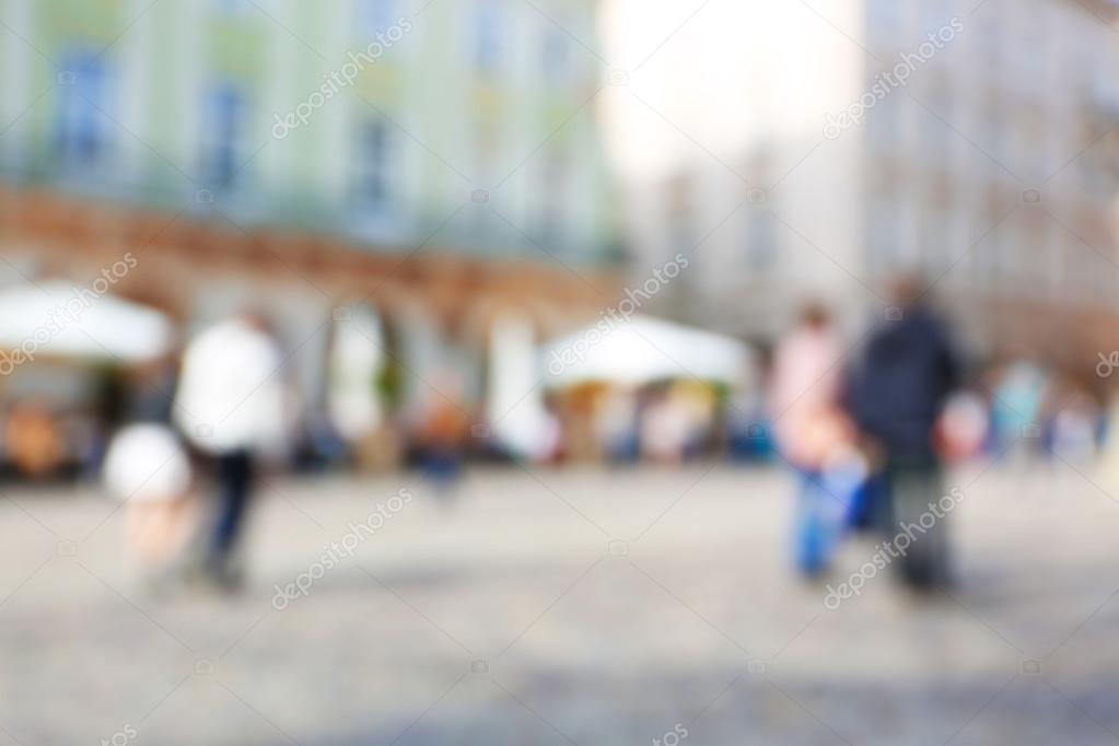 Blurry Background Street