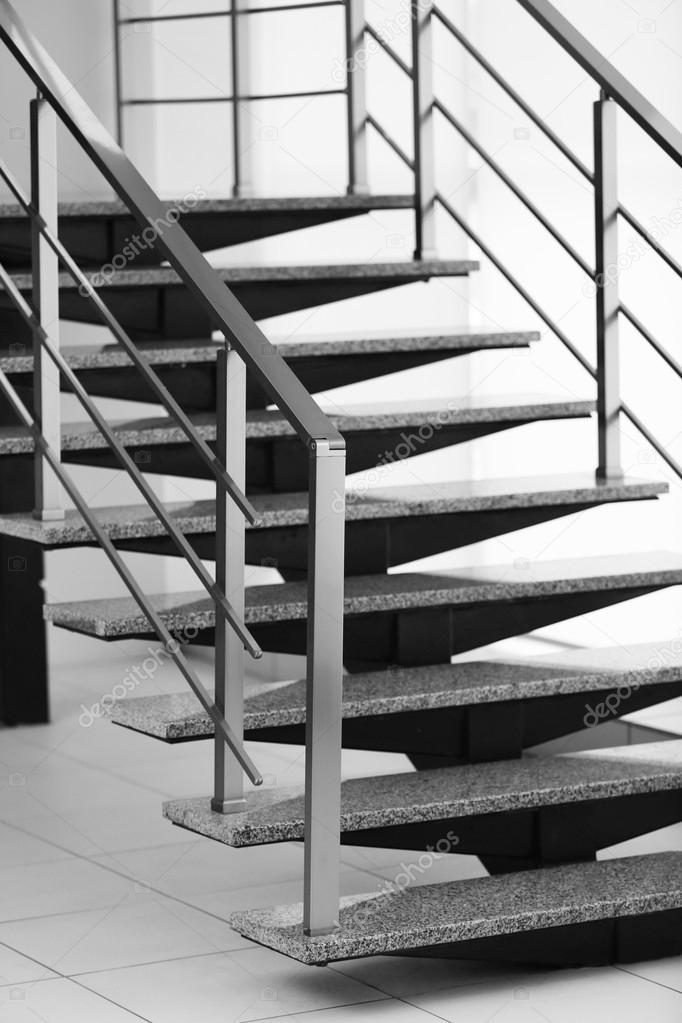 Modern stairs in office Stock Photo by ©belchonock 113556230