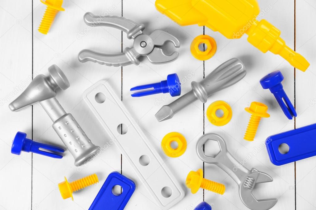 Toy toolkit set for child Stock Photo by ©belchonock 113564006