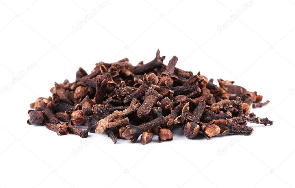 Cloves spice isolated — Stock Photo © belchonock #114156430