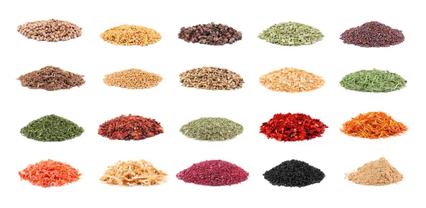 Set of different spices Stock Photo by ©belchonock 113524876