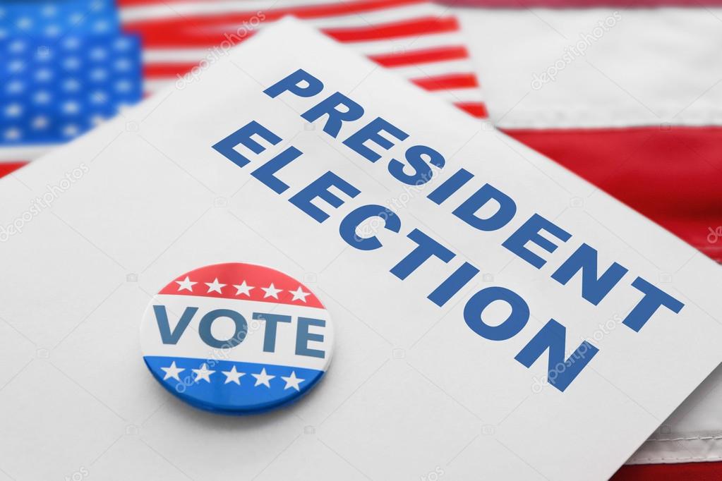 American vote concept — Stock Photo © belchonock #117236880