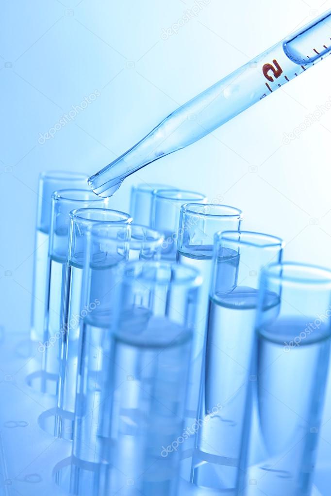 Sampel penjatuhan pipet — Stok Foto © belchonock #119687946