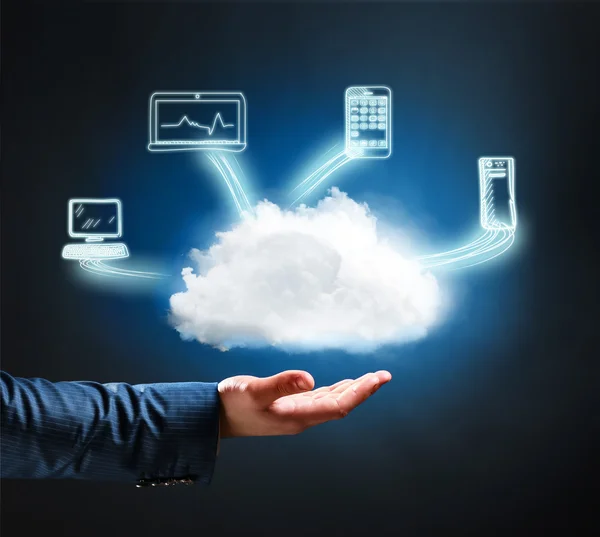 Cloud computing concept Stock Photos, Royalty Free Cloud computing ...
