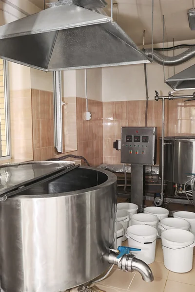 Dairy production equipment Stock Photo by ©belchonock 119856070