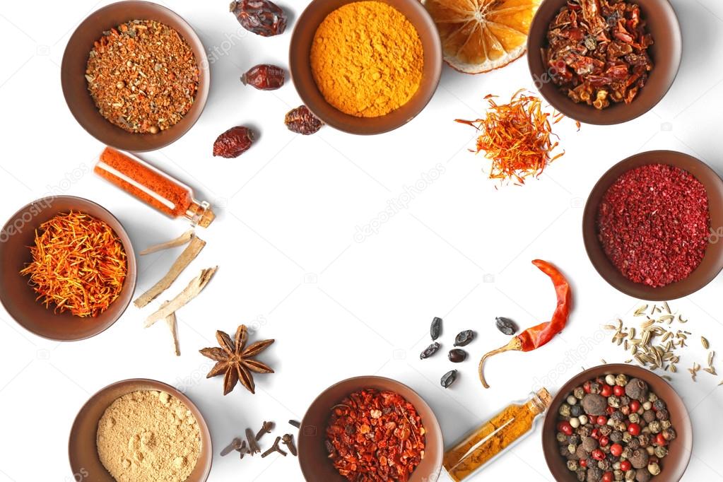 Assorted herbs and spices Stock Photo by ©belchonock 121048048