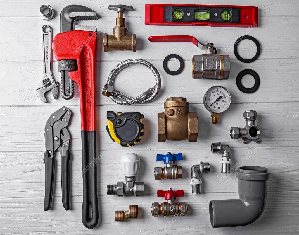 Pile of Plumber tools Stock Photo by ©belchonock 122807050