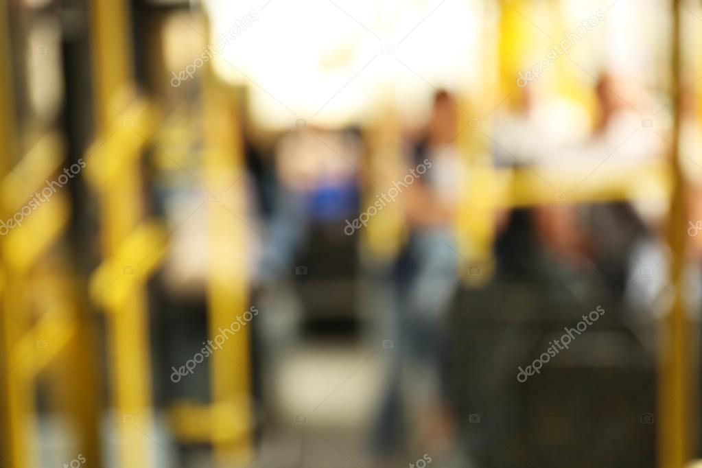Crowded public transport Stock Photo by ©belchonock 124779116