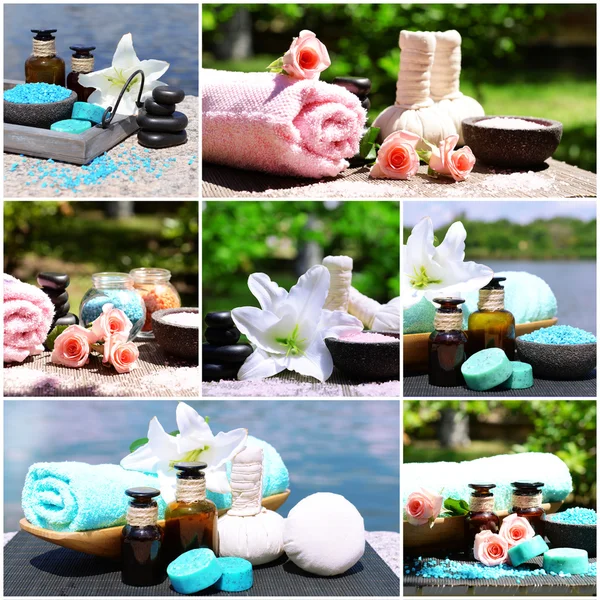 Beautiful Spa Collage Stock Photo by ©Subbotina 10688546