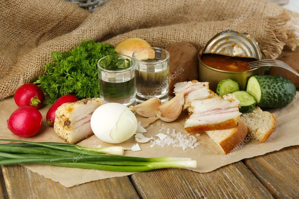 Village breakfast Stock Photo by ©belchonock 53453505