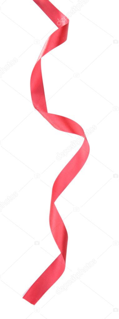 Shiny red ribbon Stock Photo by ©belchonock 53695941