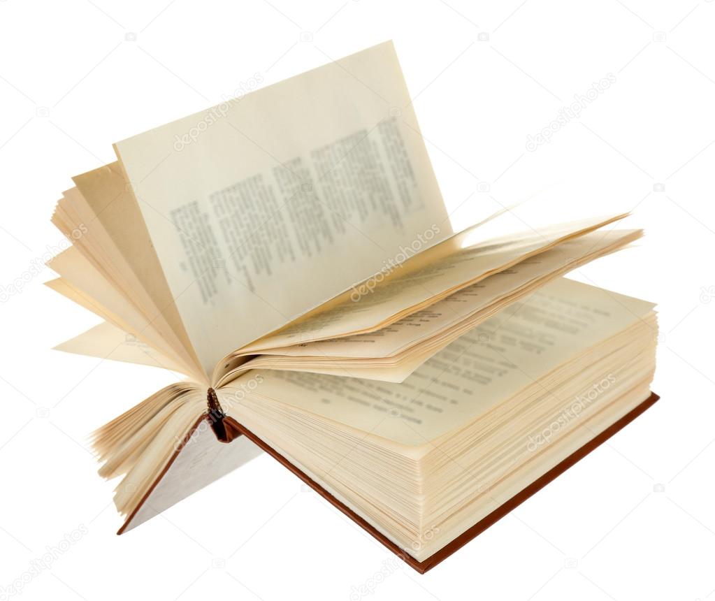 Opened book — Stock Photo © belchonock #53865445