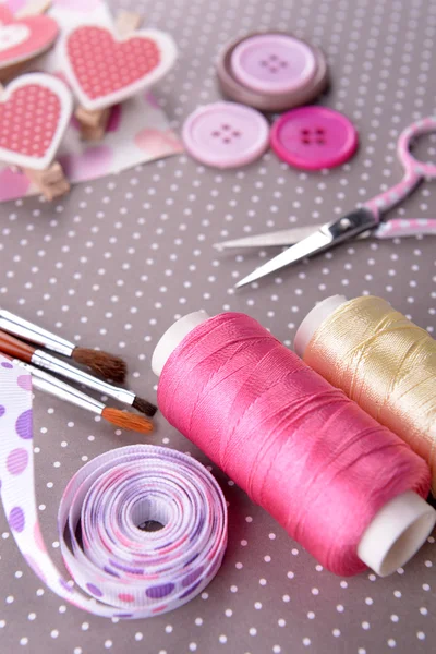 Scrapbooking craft materials Stock Photo by ©belchonock 60971773