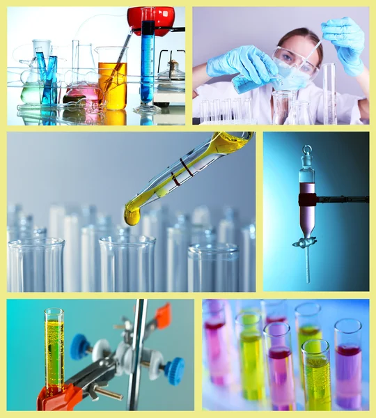 Imágenes: laboratorios cientificos | Collage de elementos científicos ...