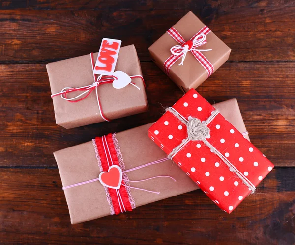 Four gift boxes Stock Photo by ©belchonock 57615611