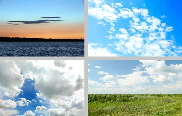 Beautiful nature collage Stock Photo by ©belchonock 61873441