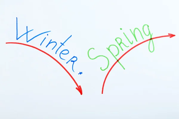 Winter vs spring Stock Photos, Royalty Free Winter vs spring Images ...