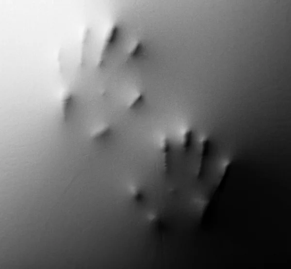 Hand pressing through fabric Stock Photo by ©belchonock 71544909