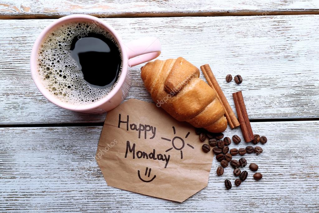 Happy Monday Coffee Cup