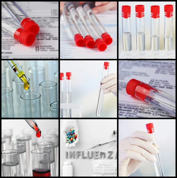 Laboratory Collage — Stock Photo © alexraths #6859690