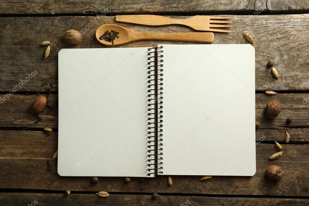 Open recipe book Stock Photo by ©belchonock 80715886